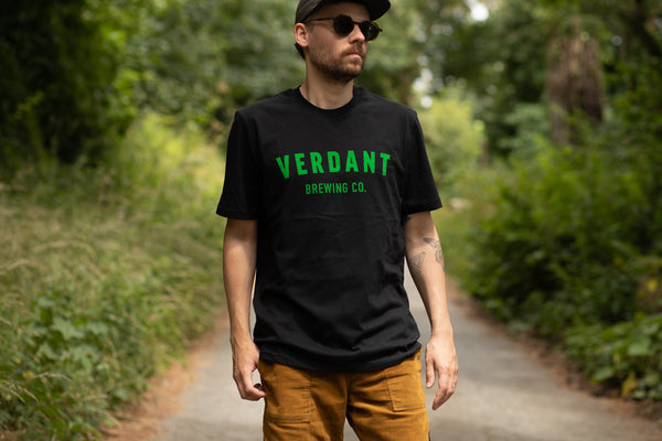 Classic Verdant Logo T-Shirt - Black – Verdant Brewing Co Ltd